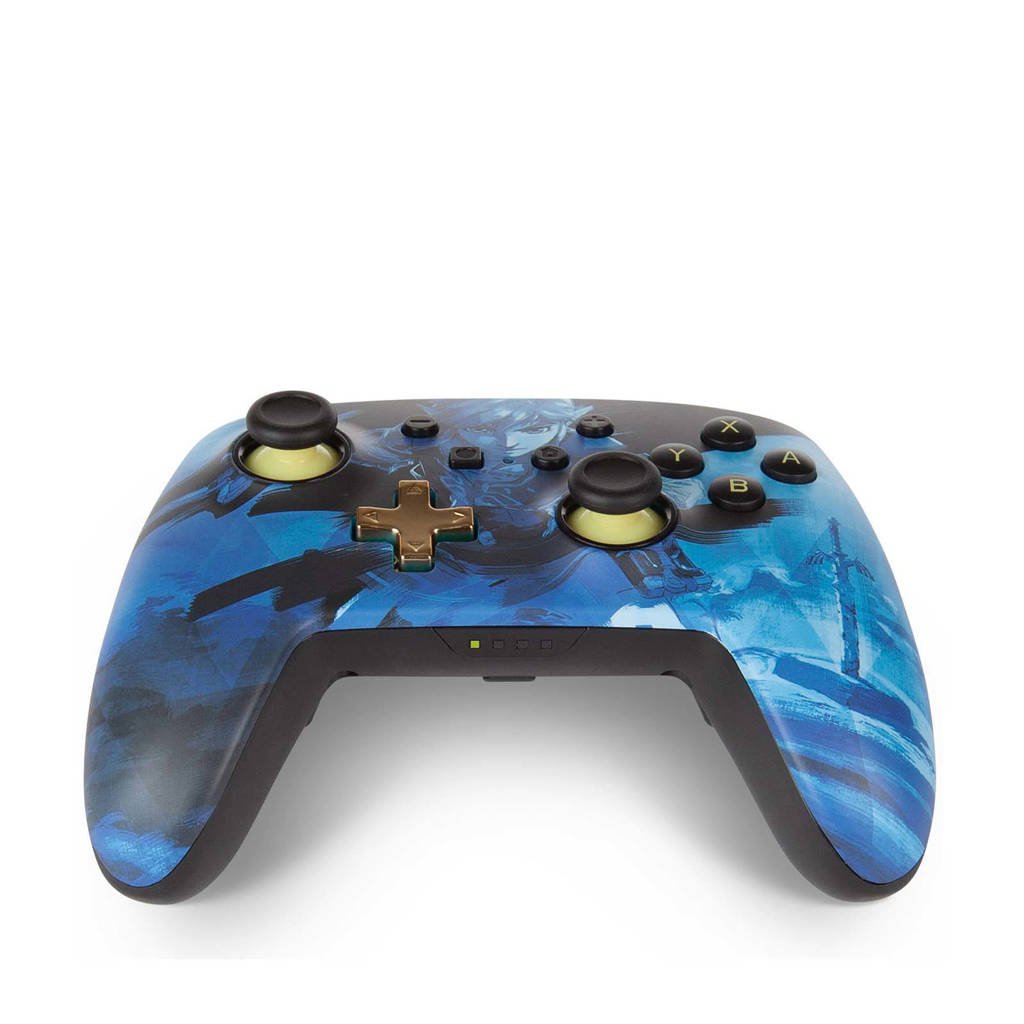 PowerA Nintendo Switch Enhanced Wireless controller Link Blue | wehkamp