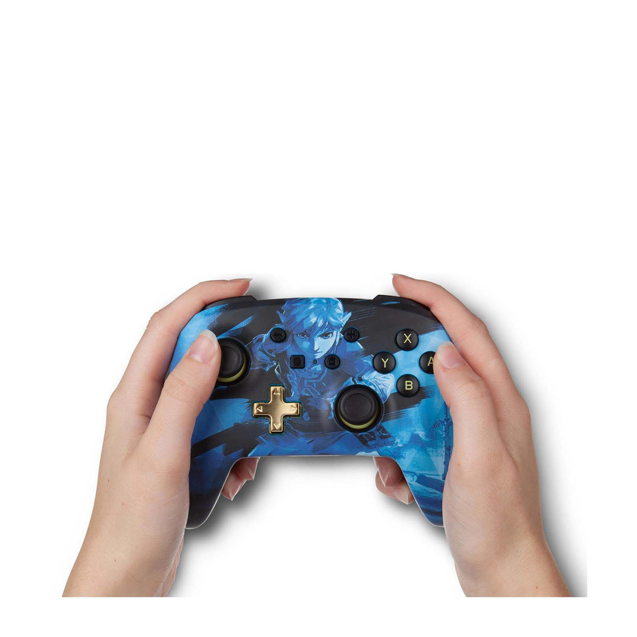 PowerA Nintendo Switch Enhanced Wireless controller Link Blue | wehkamp