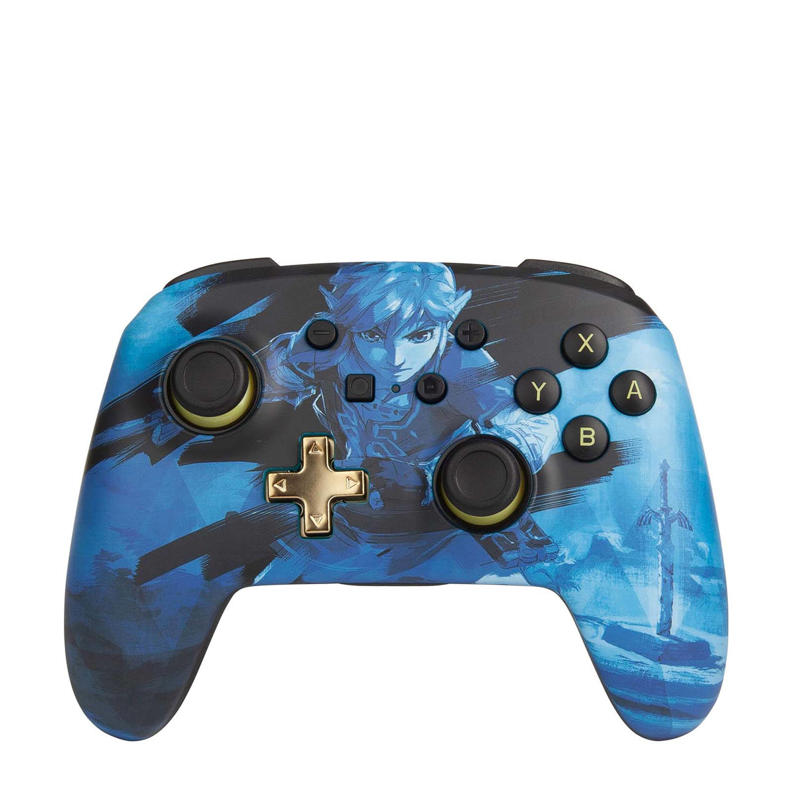 PowerA Nintendo Switch Enhanced Wireless controller Link Blue | wehkamp