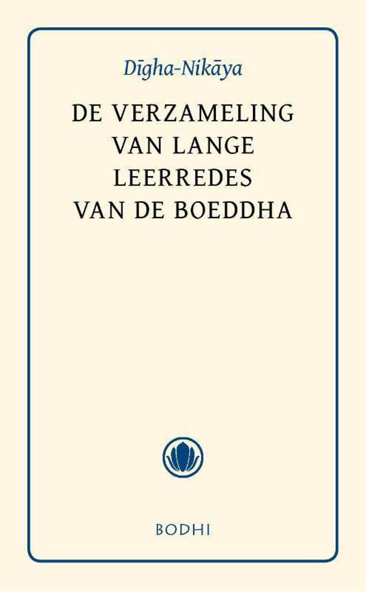 Pali-canon - Sutta Pitaka: Digha-Nikaya | wehkamp