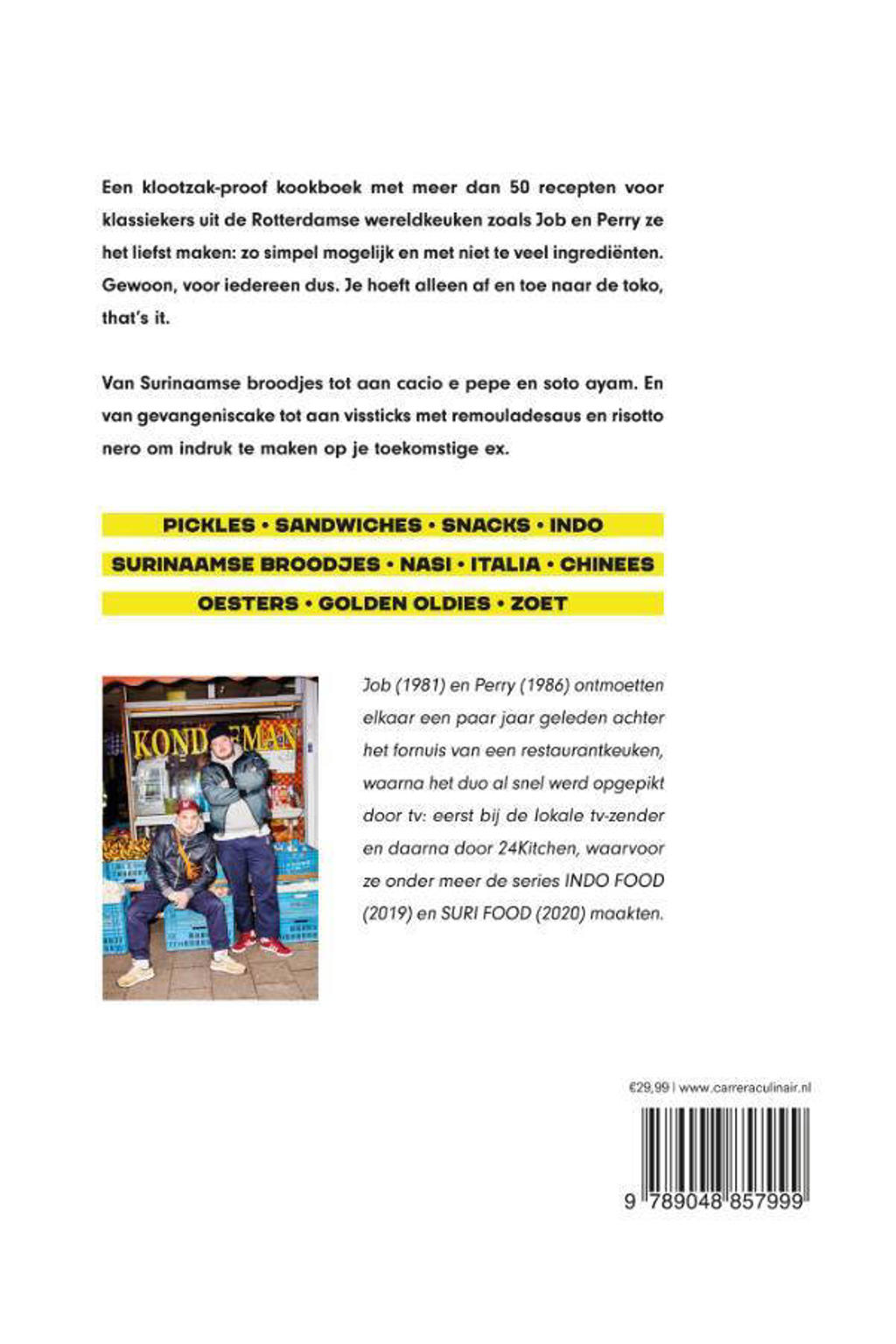 Perry de Man en Job Pattinasarany Job en Perry | wehkamp