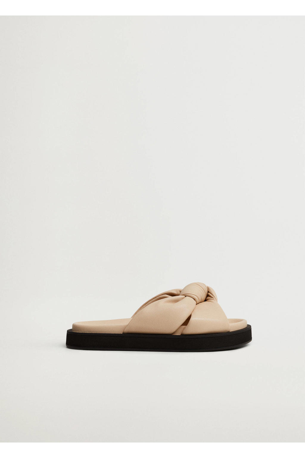 Mango slippers lichtbeige kopen? | Morgen in huis | wehkamp