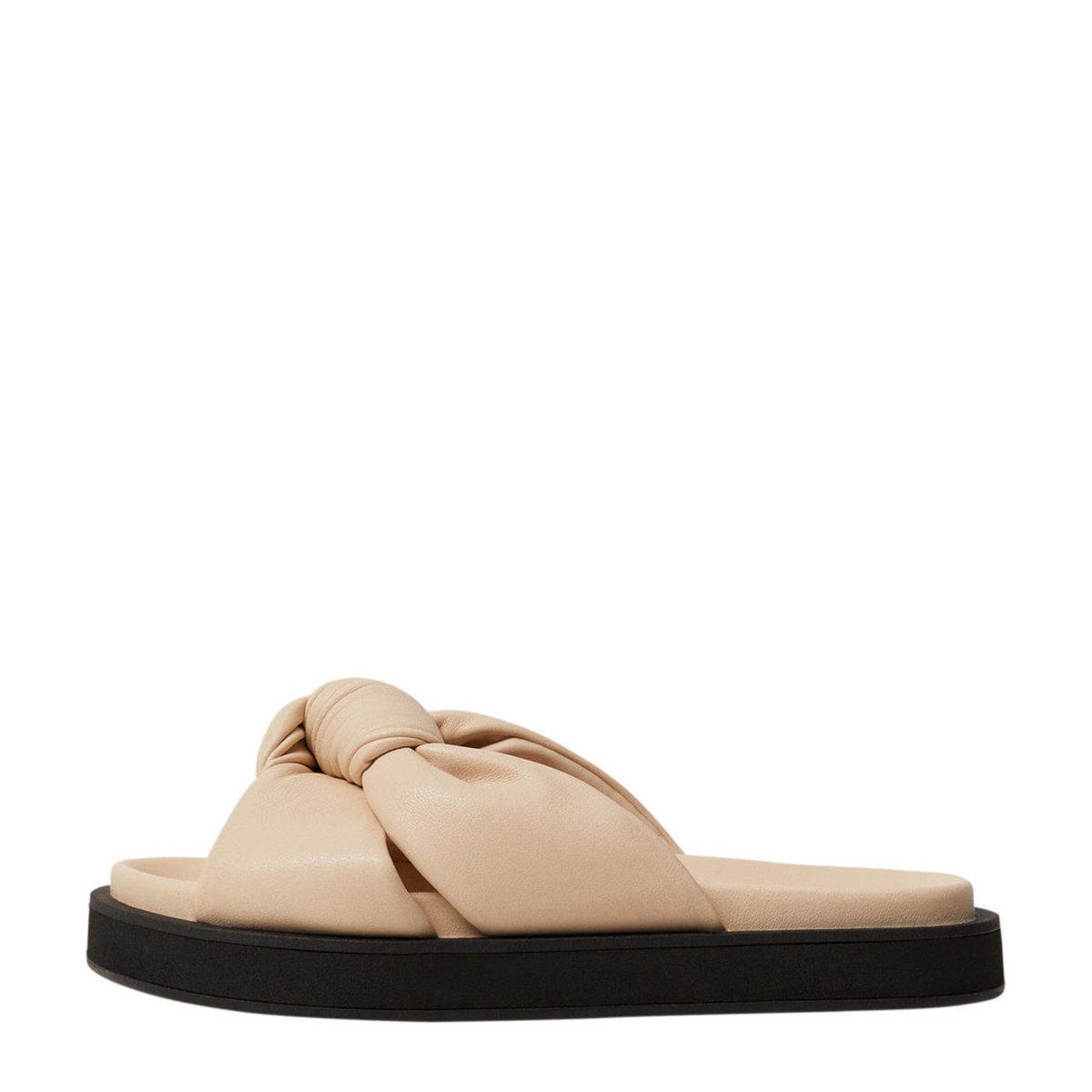 Mango slippers lichtbeige kopen? | Morgen in huis | wehkamp
