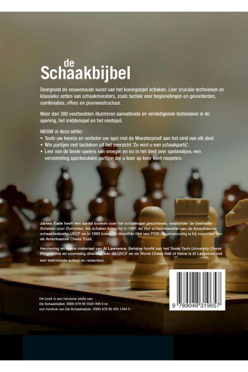 James Eade en Al Lawrence De Schaakbijbel | wehkamp