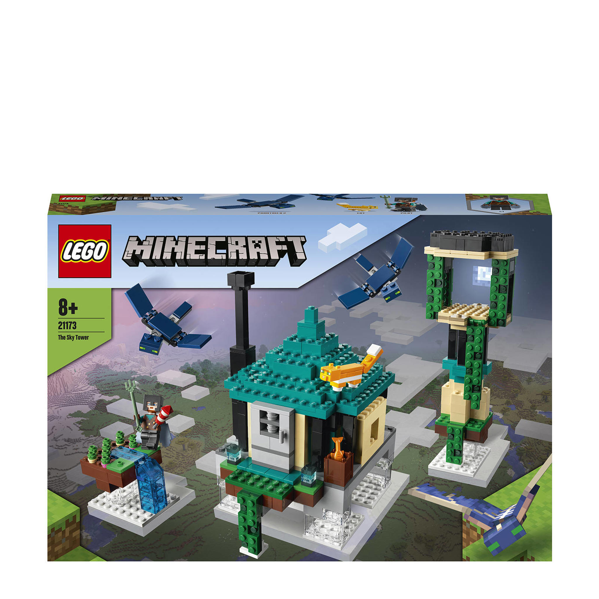 LEGO Minecraft De luchttoren 21173 | wehkamp