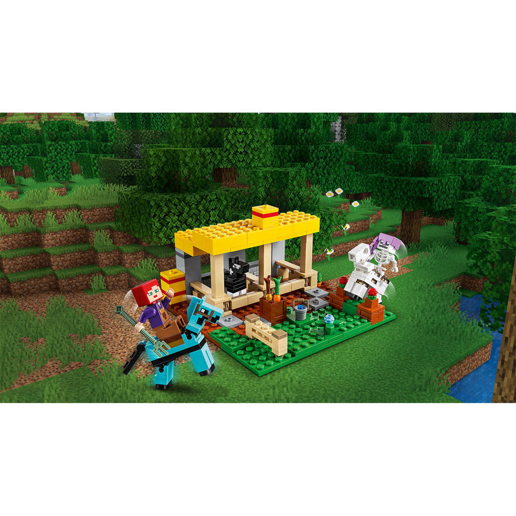 LEGO Minecraft De paardenstal 21171 | wehkamp