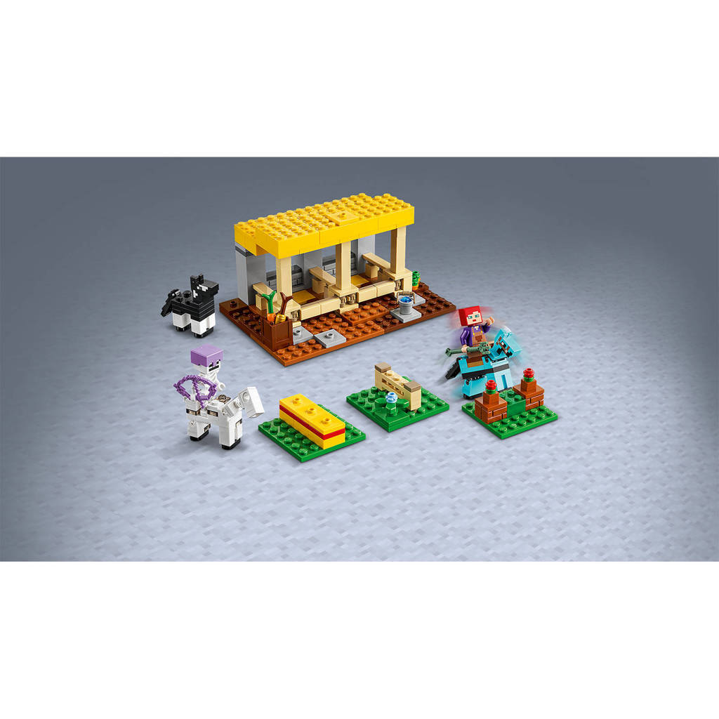 LEGO Minecraft De paardenstal 21171 | wehkamp