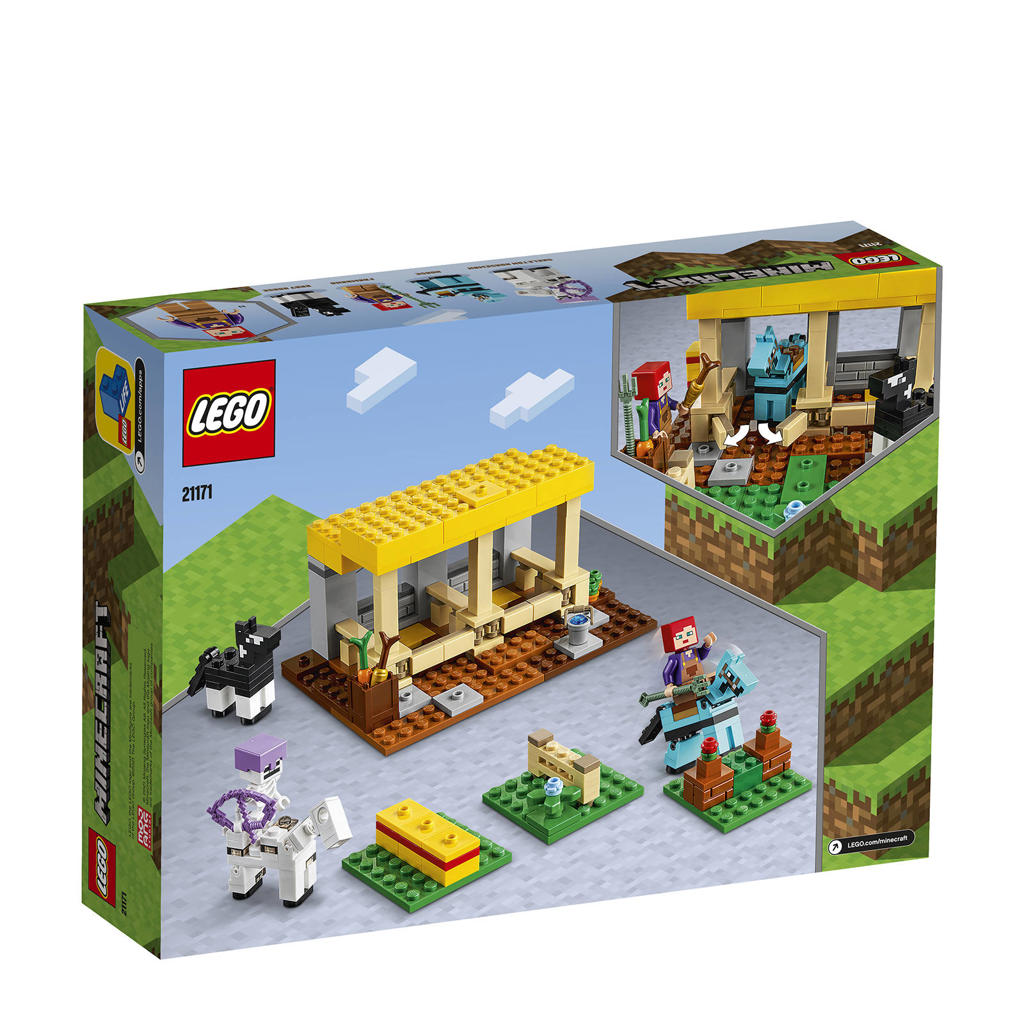 LEGO Minecraft De paardenstal 21171 | wehkamp