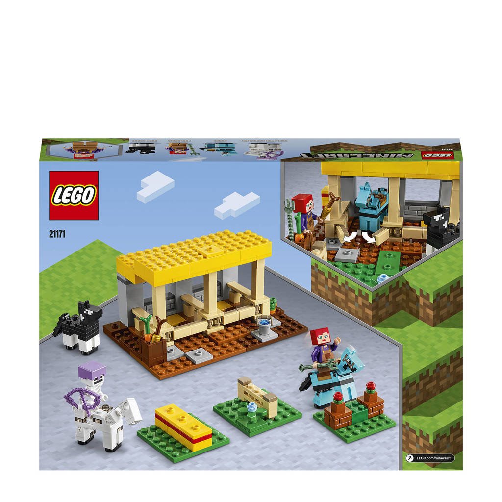 LEGO Minecraft De paardenstal 21171 | wehkamp