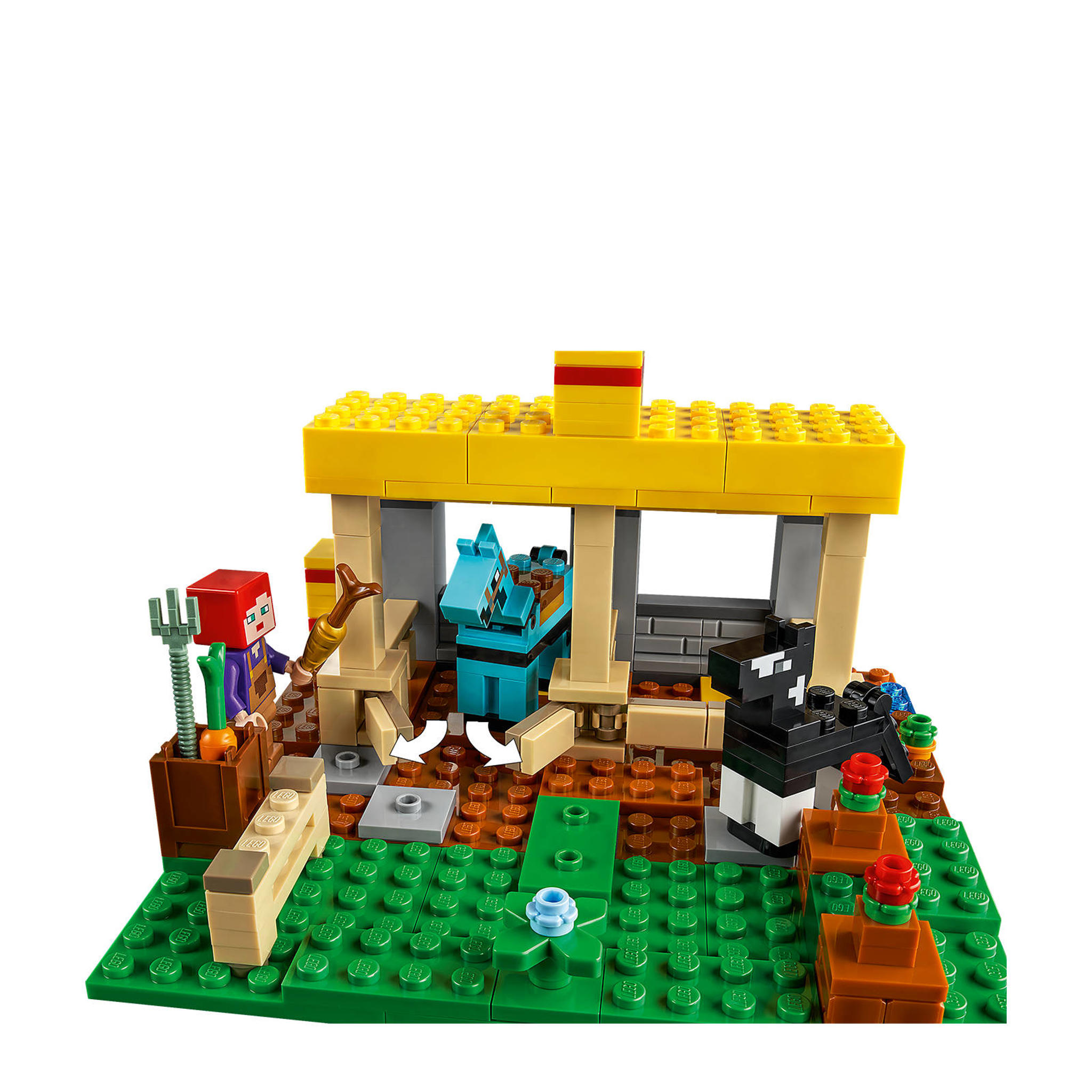 LEGO Minecraft De paardenstal 21171 | wehkamp
