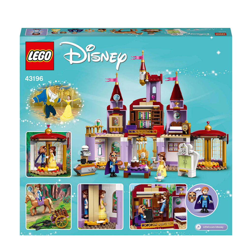 LEGO Disney Princess Belle en het Beest kasteel 43196 | wehkamp