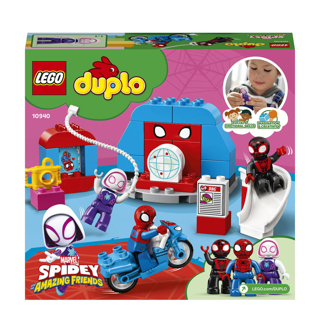 LEGO Duplo Spider-Man hoofdkwartier 10940 | wehkamp