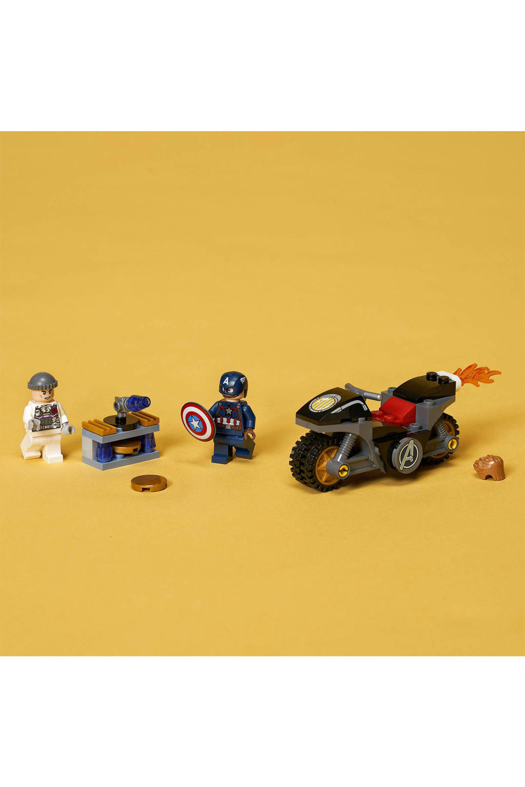 LEGO Super Heroes Captain America en Hydra confrontatie 76189 | wehkamp