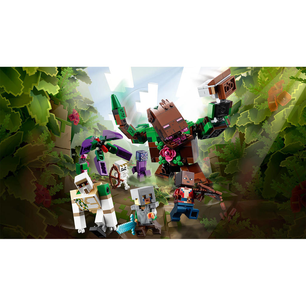 LEGO Minecraft De junglechaos 21176 | wehkamp