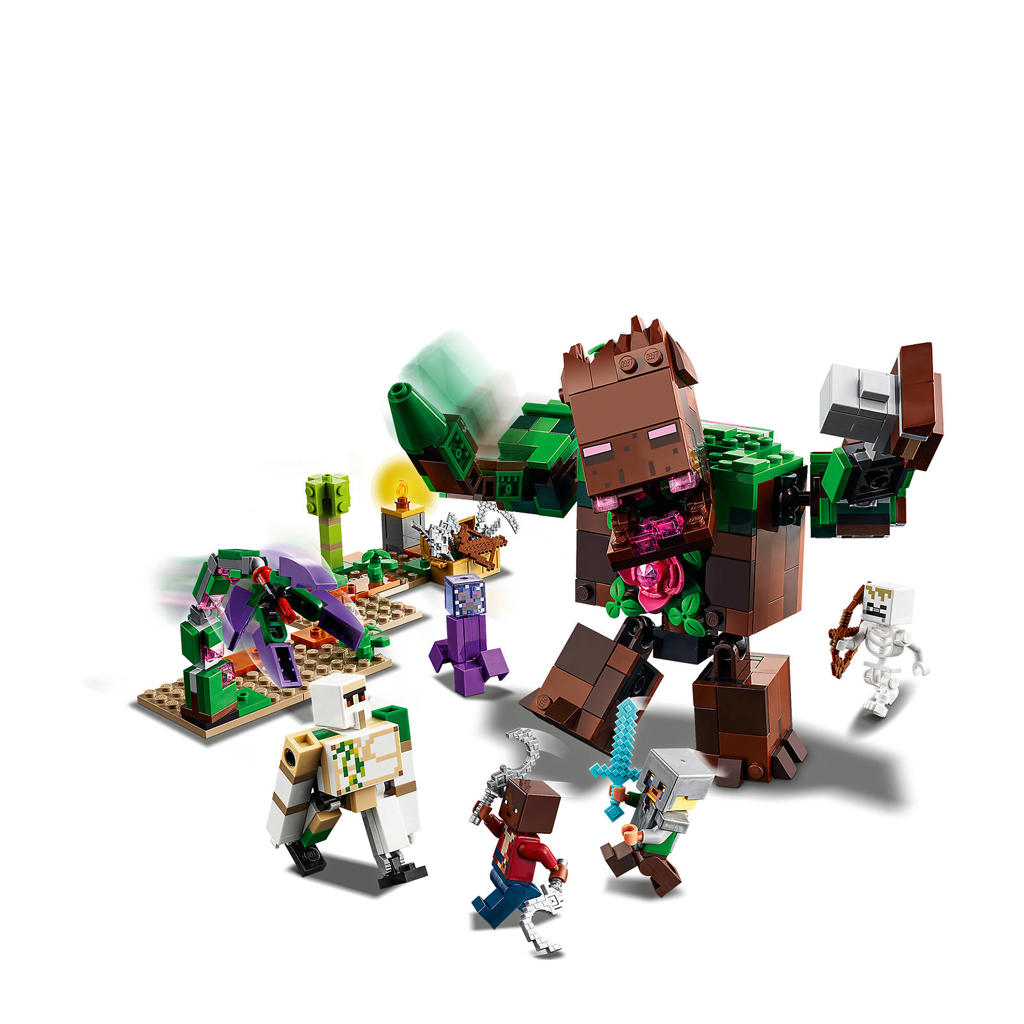 LEGO Minecraft De junglechaos 21176 | wehkamp