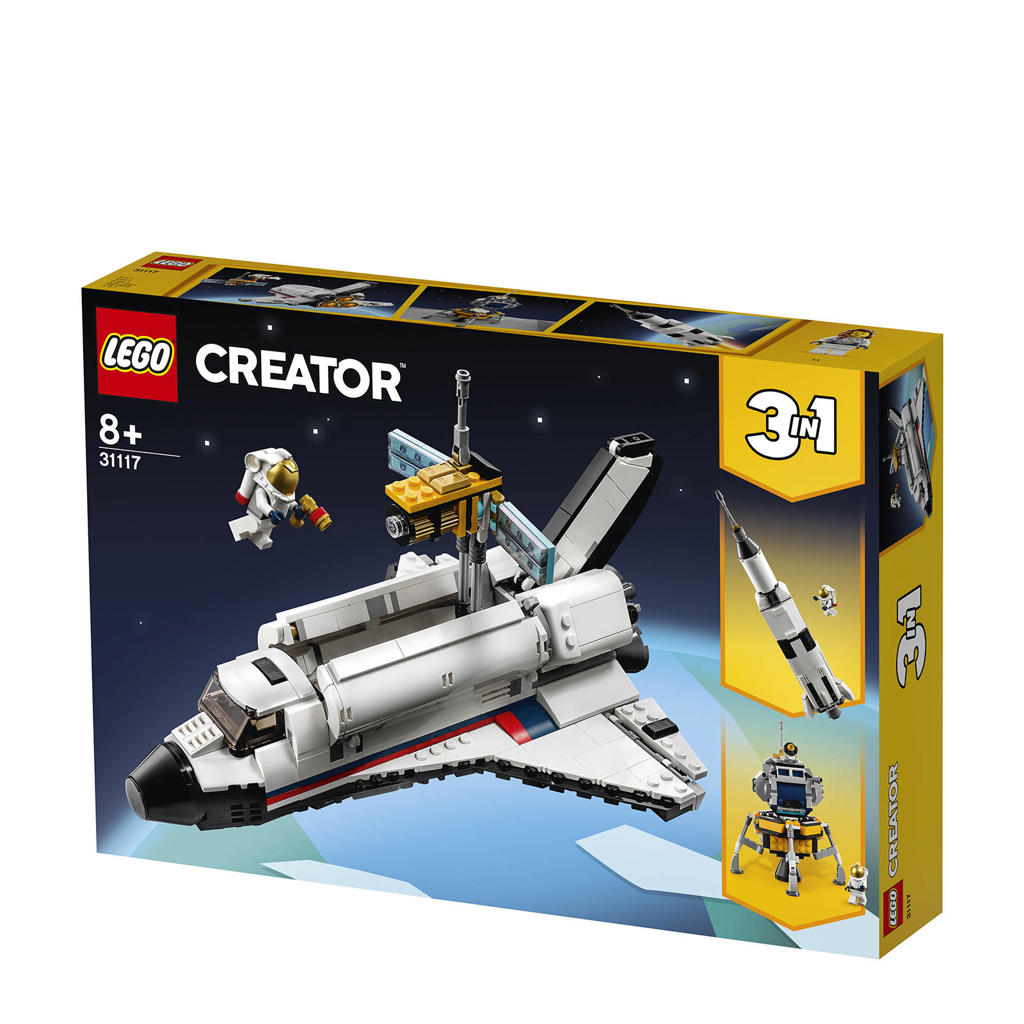 LEGO Creator Spaceshuttle 31117 | wehkamp