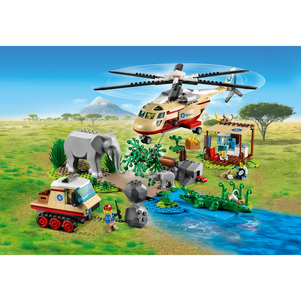 LEGO City Wildlife Rescue operatie 60302 | wehkamp