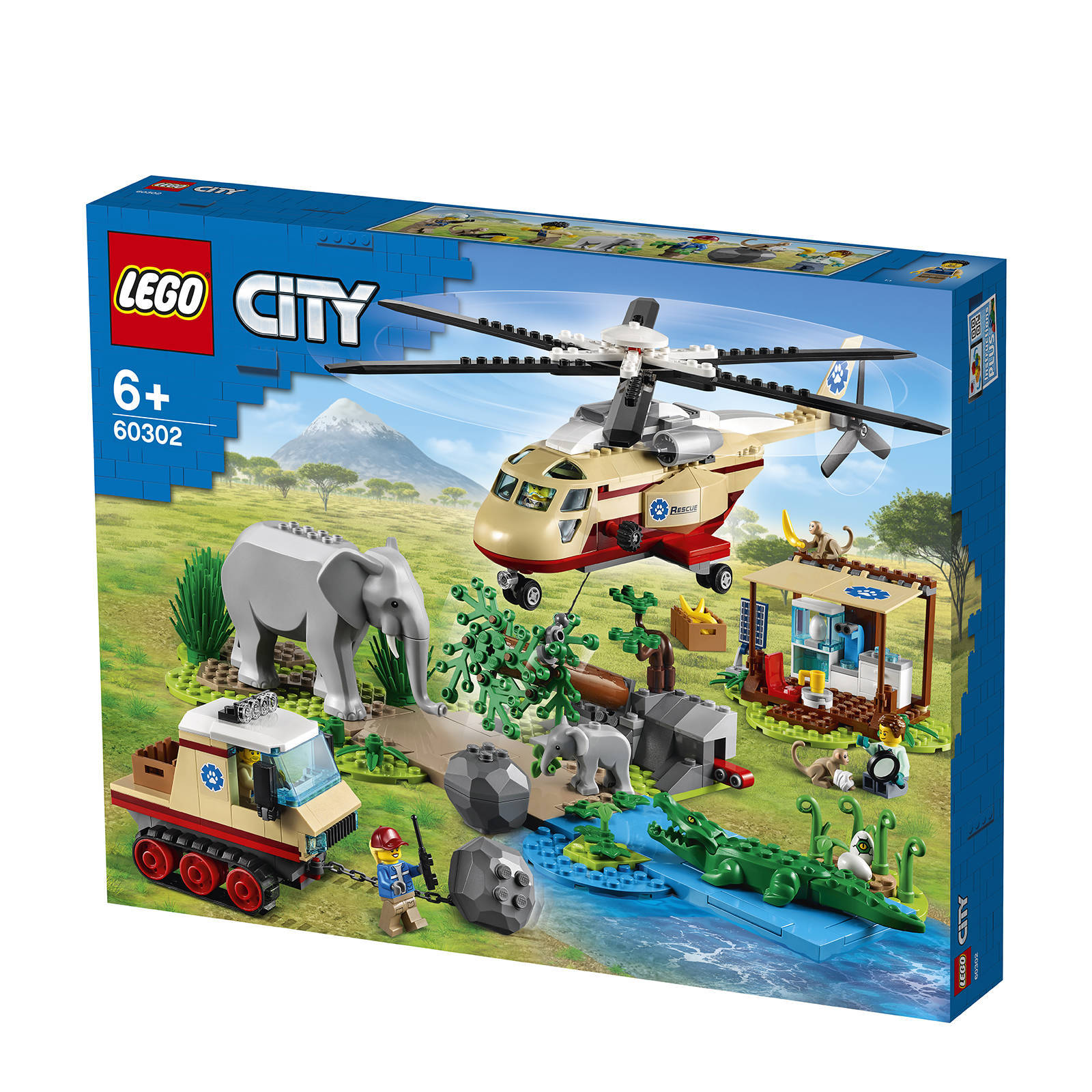 LEGO City Wildlife Rescue operatie 60302 | wehkamp