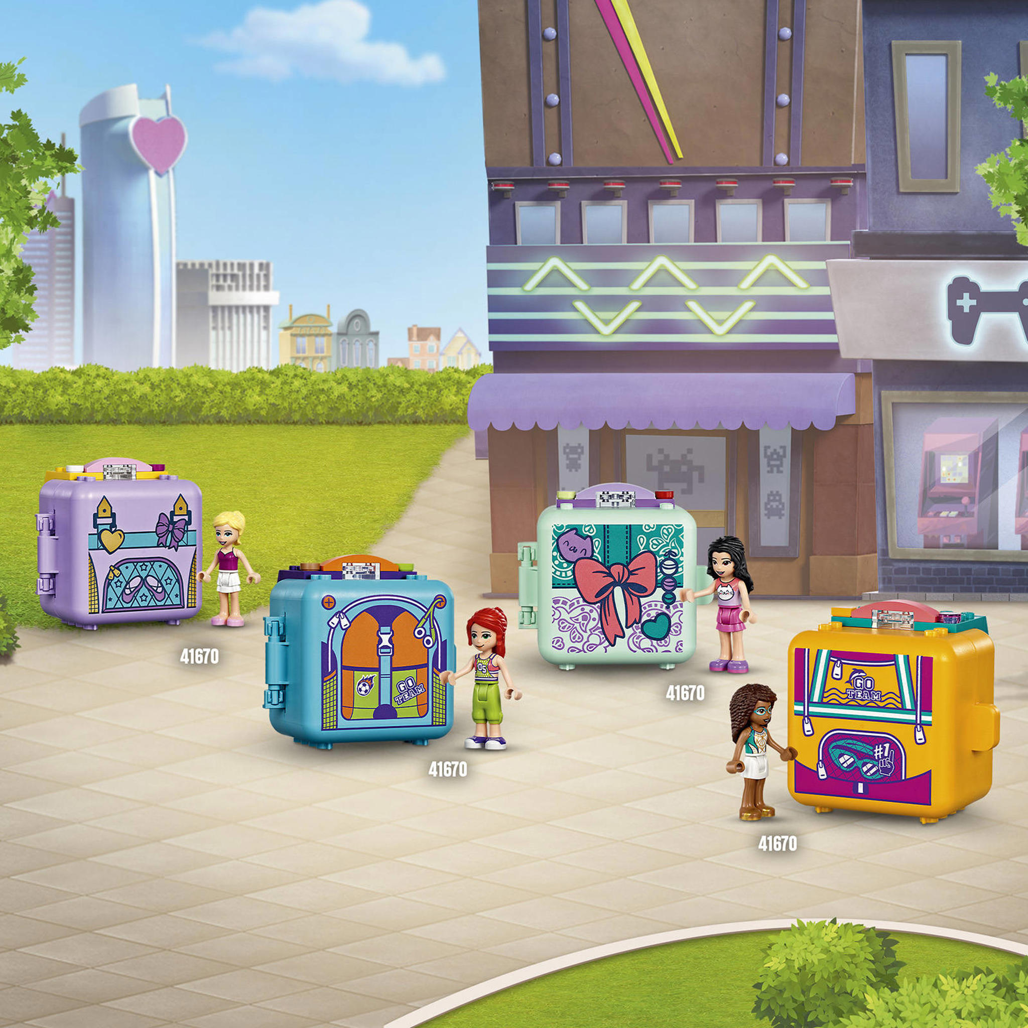 LEGO Friends Olivia's speelkubus 41667 | wehkamp