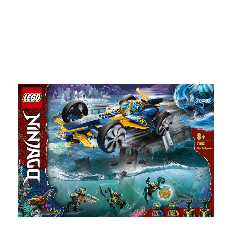 LEGO Ninjago Ninja sub-speeder 71752 | wehkamp