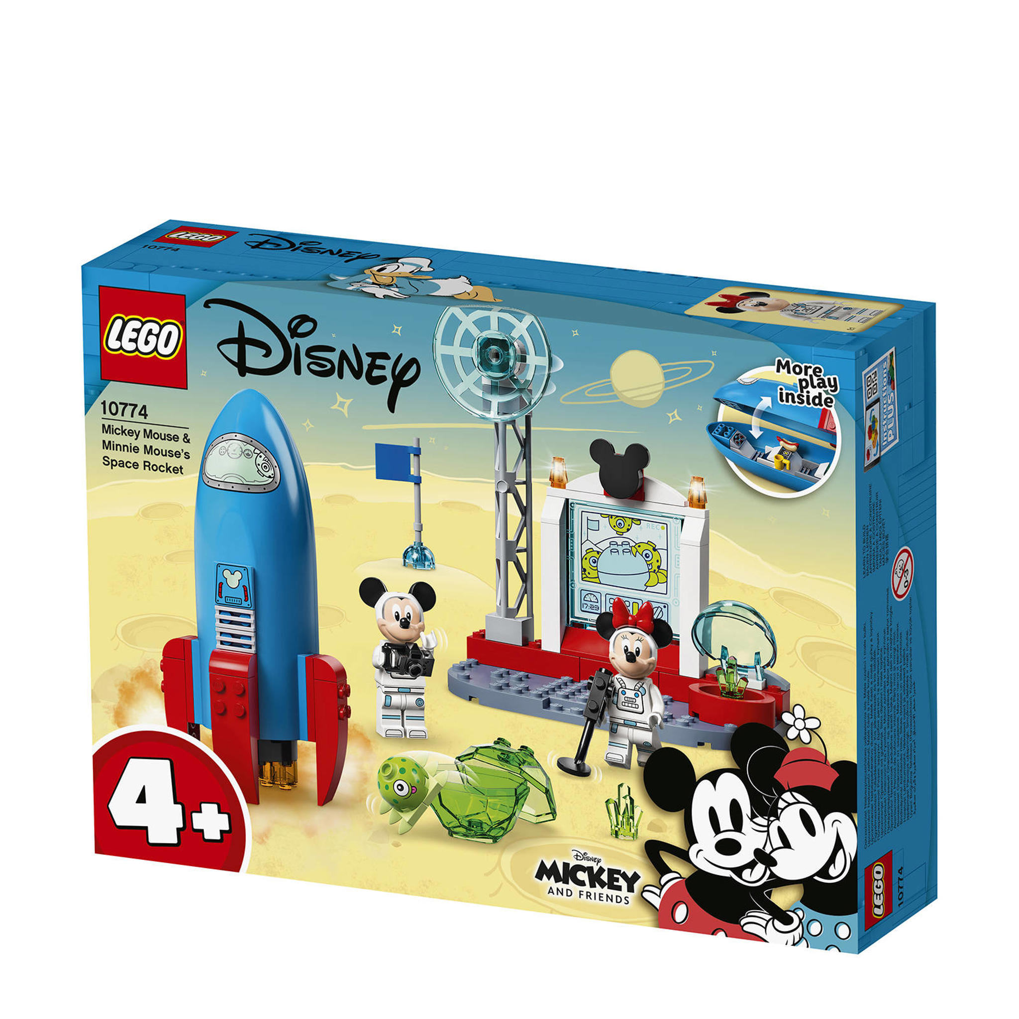 LEGO Disney Princess Mickey Mouse & Minnie Mouse ruimteraket 10774 ...