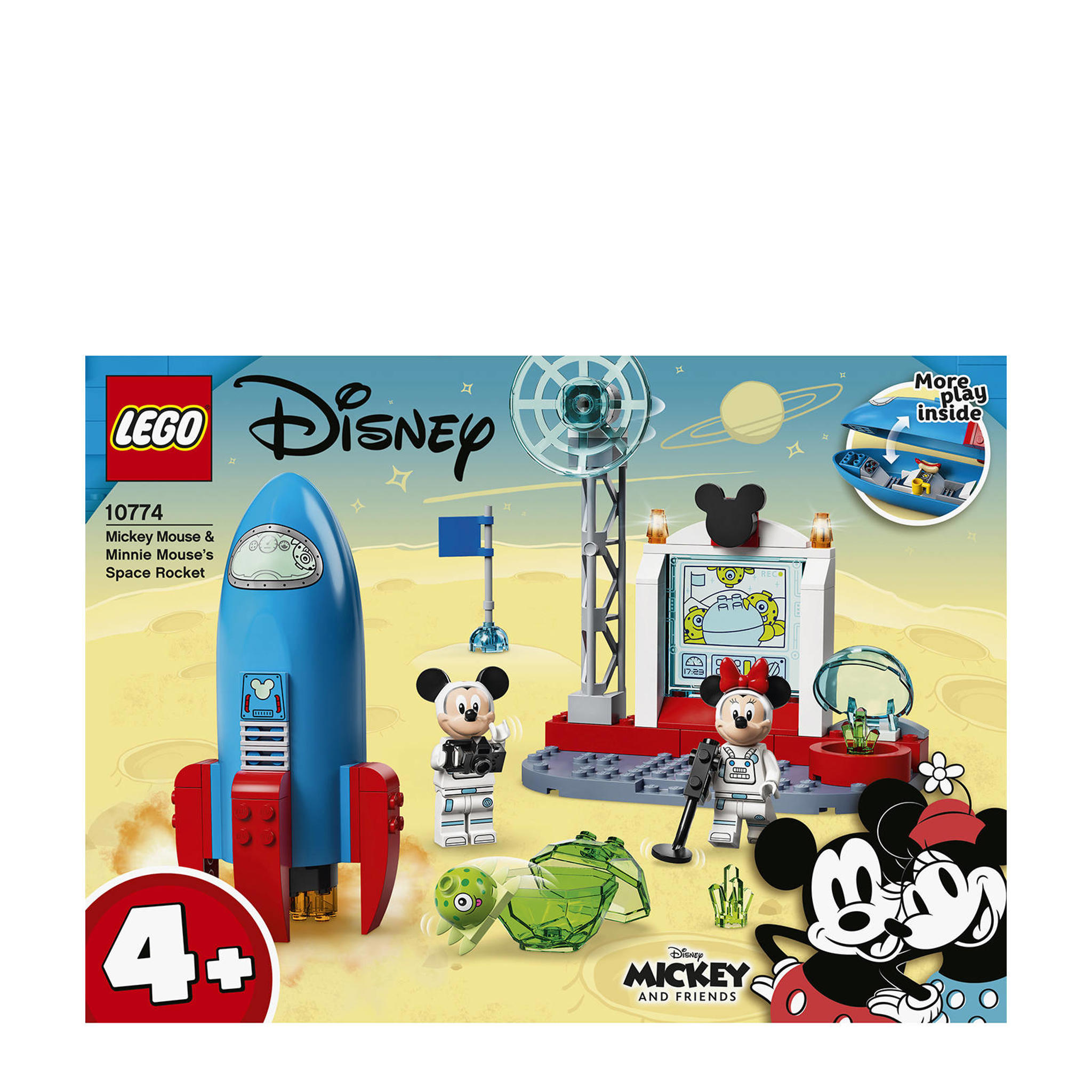 LEGO Disney Princess Mickey Mouse & Minnie Mouse ruimteraket 10774 ...