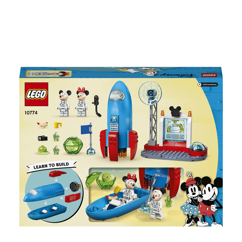 LEGO Disney Princess Mickey Mouse & Minnie Mouse ruimteraket 10774 ...