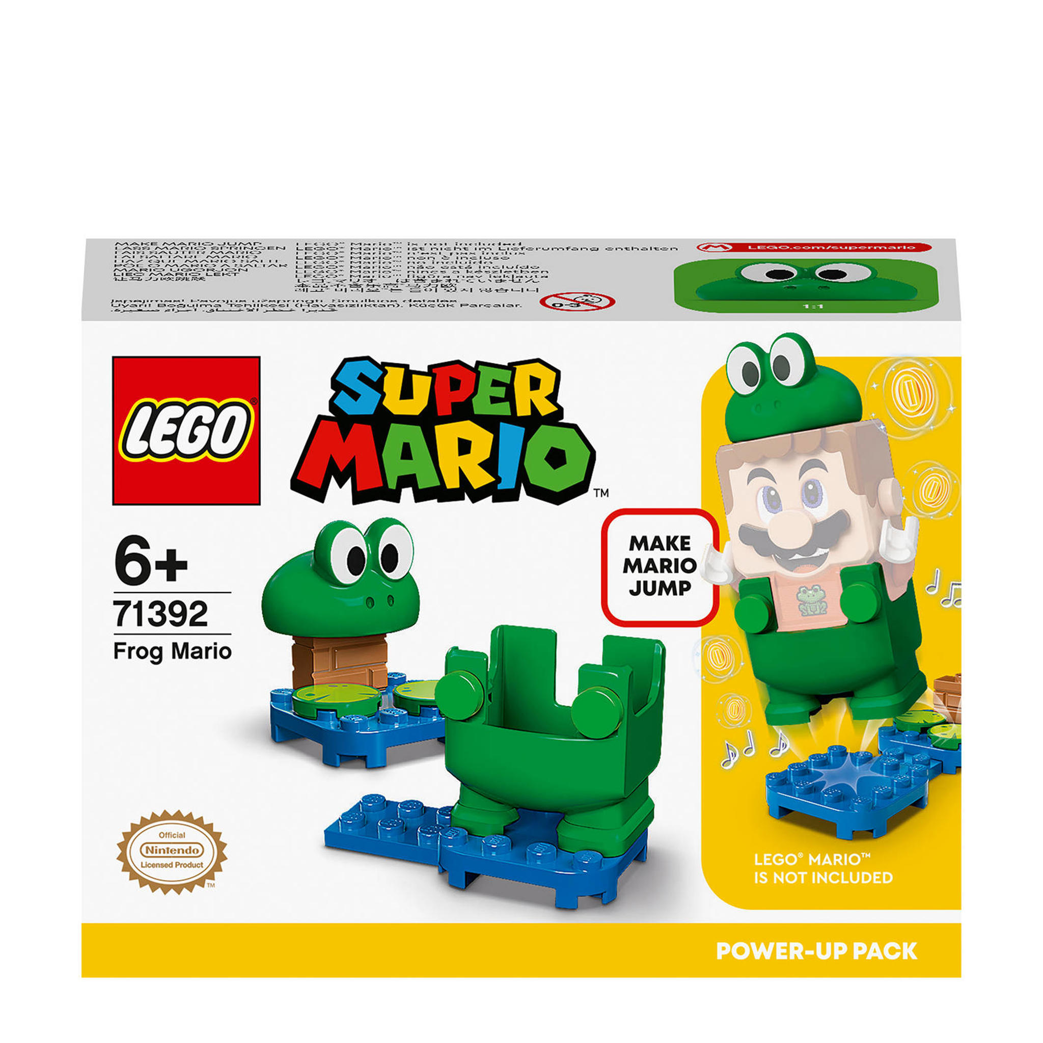 LEGO Super Mario Power up-pakket Kikker 71392 | wehkamp