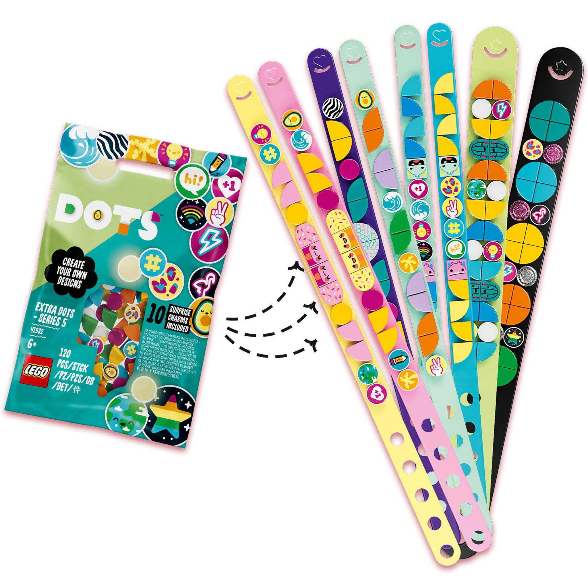 LEGO Dots Extra Dots - serie 5 41932 | wehkamp