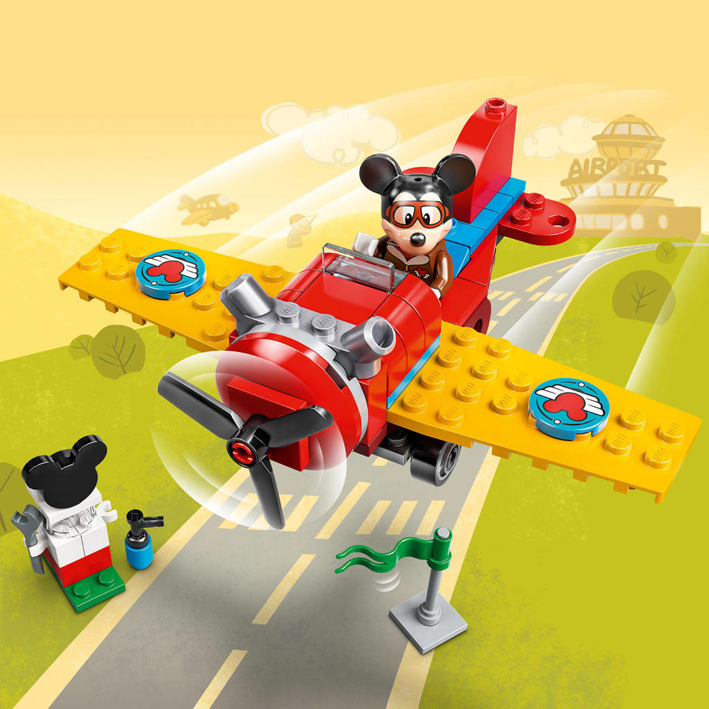 LEGO Disney Princess Mickey Mouse propellervliegtuig 10772 | wehkamp
