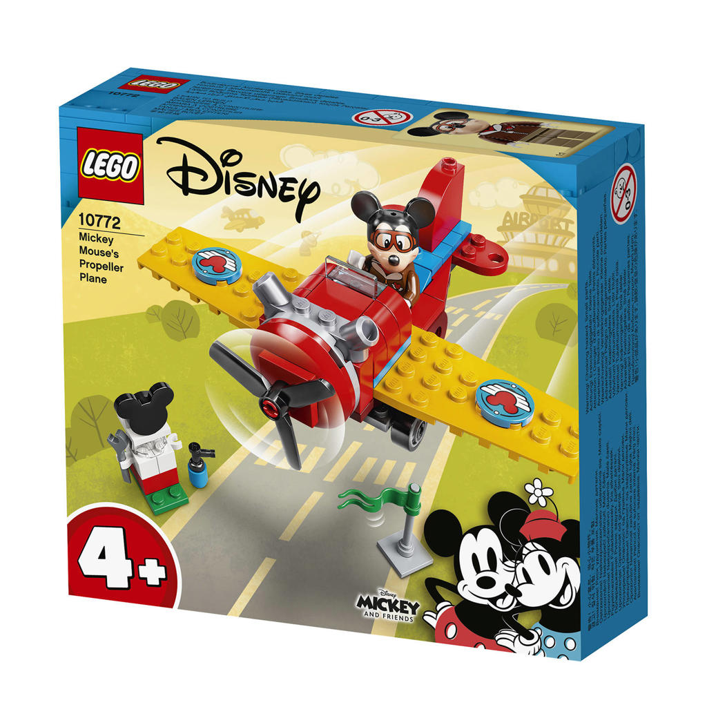 LEGO Disney Princess Mickey Mouse propellervliegtuig 10772 | wehkamp