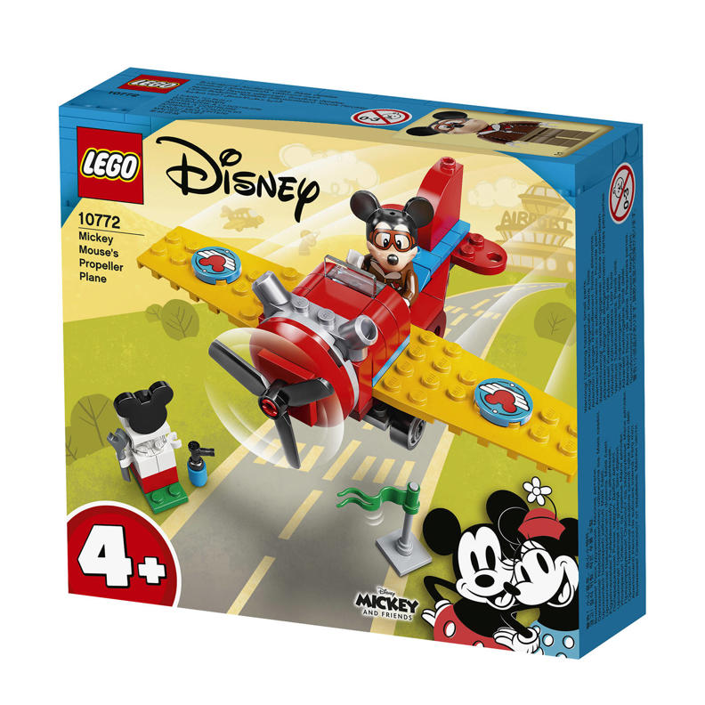 LEGO Disney Princess Mickey Mouse propellervliegtuig 10772 | wehkamp