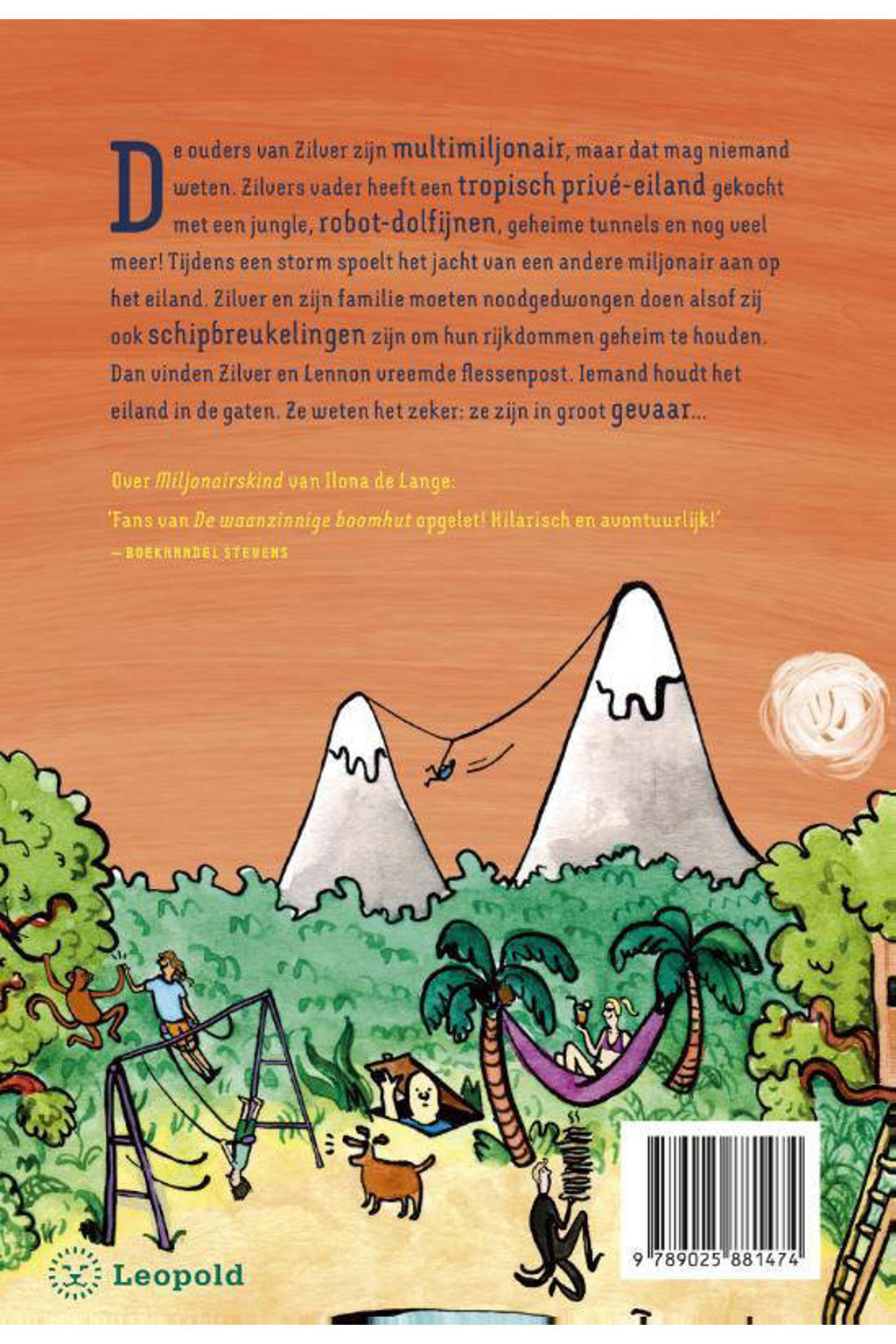 Ilona de Lange Miljonairskind - Het verborgen eiland | wehkamp