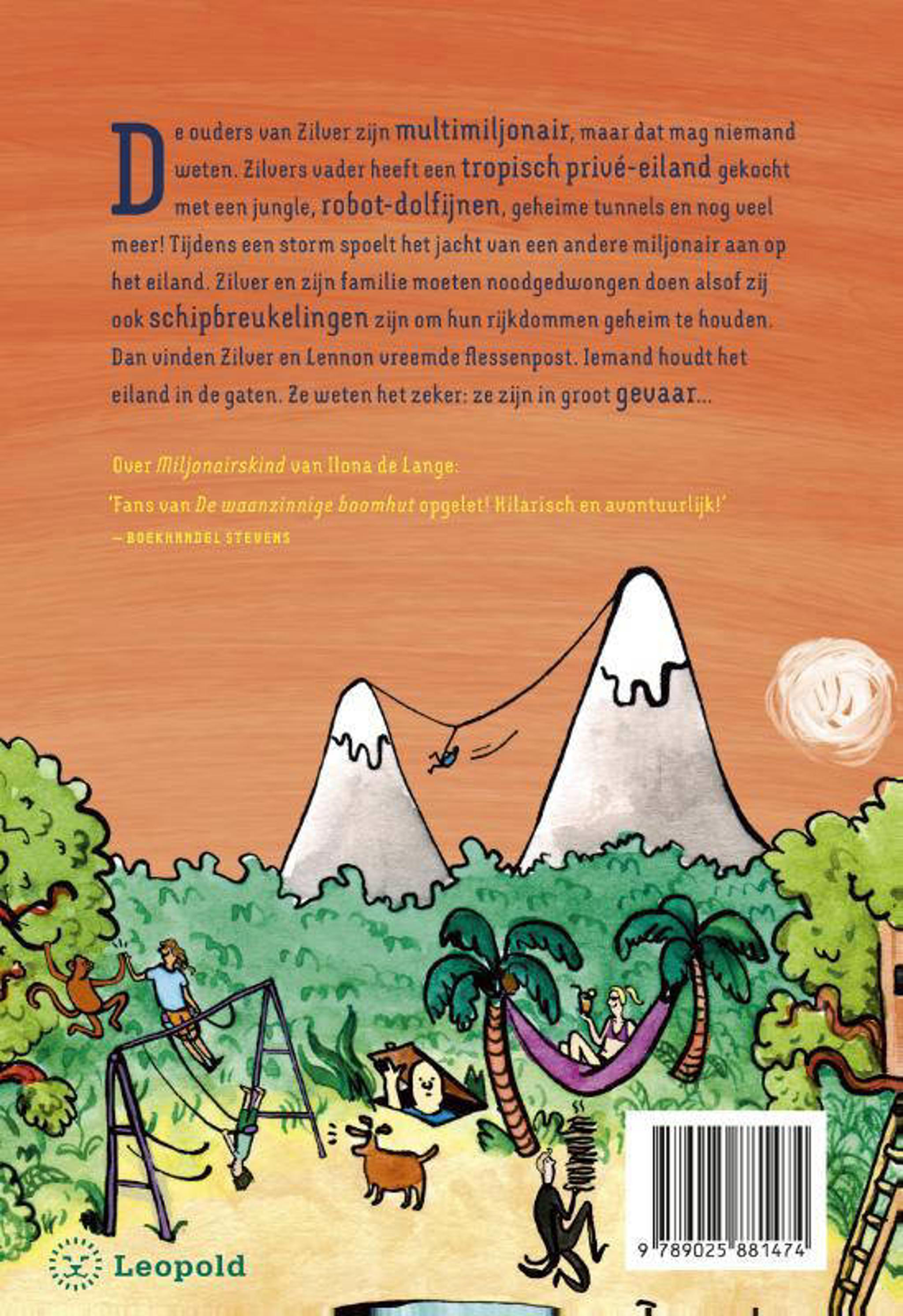 Ilona de Lange Miljonairskind - Het verborgen eiland | wehkamp