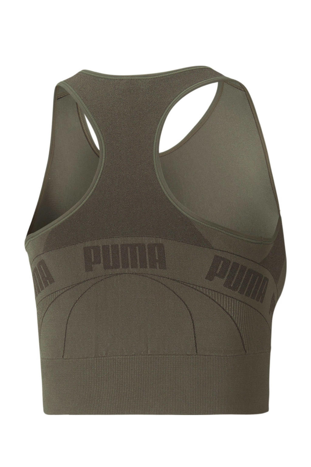 Puma crop top donkergroen kopen? | Morgen in huis | wehkamp