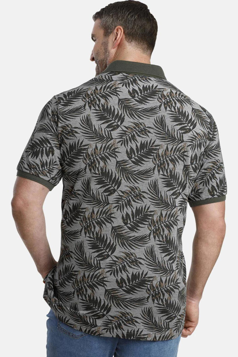 Charles Colby polo EARL ANGUS Plus Size grijs | wehkamp