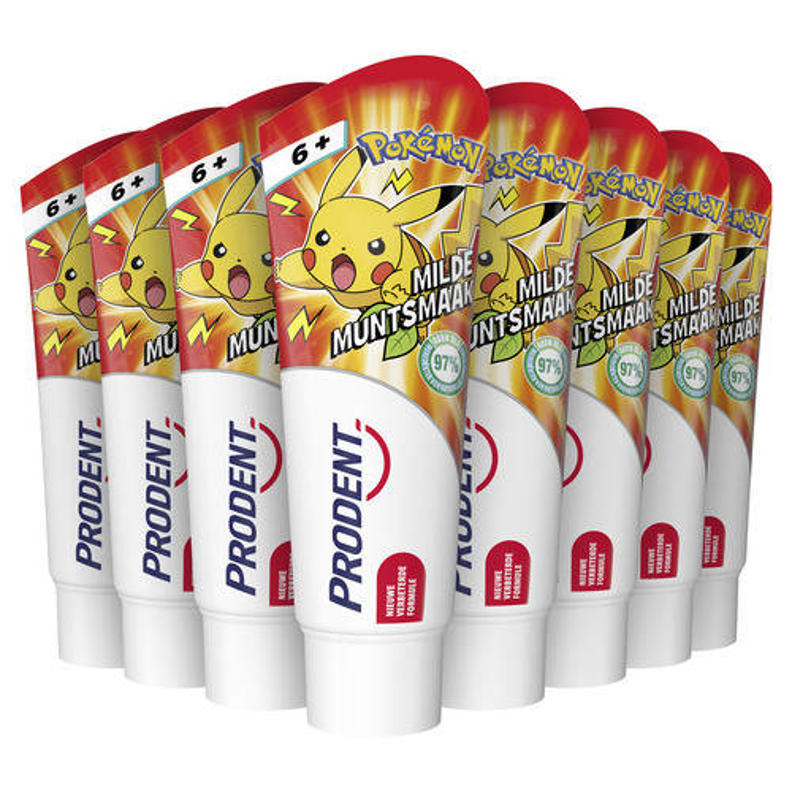 Prodent Prodent Pokemon 5-12jr Tandpasta - 12 x 75 ml - Voordeelverpakking | wehkamp