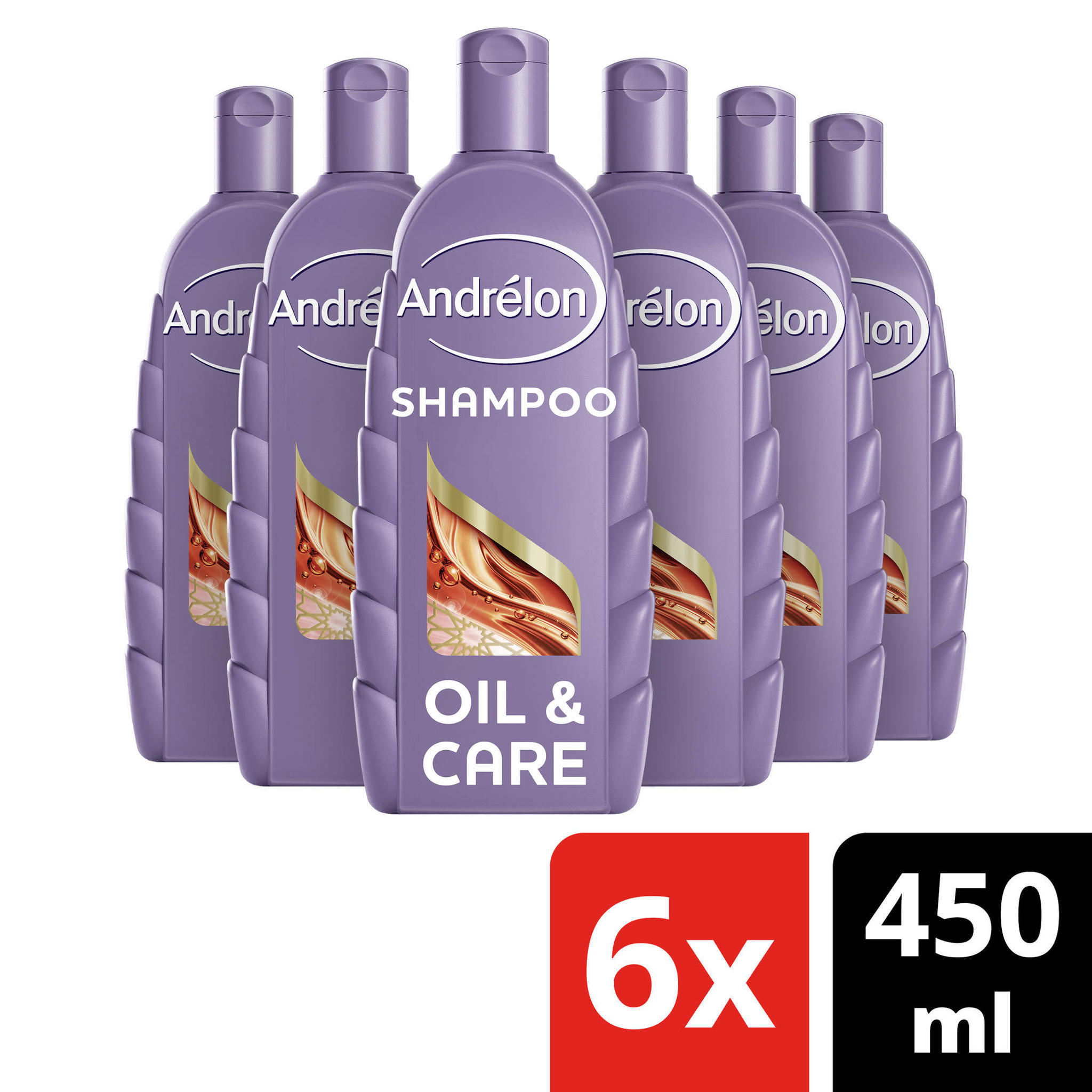 Andrélon Special Oil & Care shampoo - 6 x 450 ml - voordeelverpakking ...
