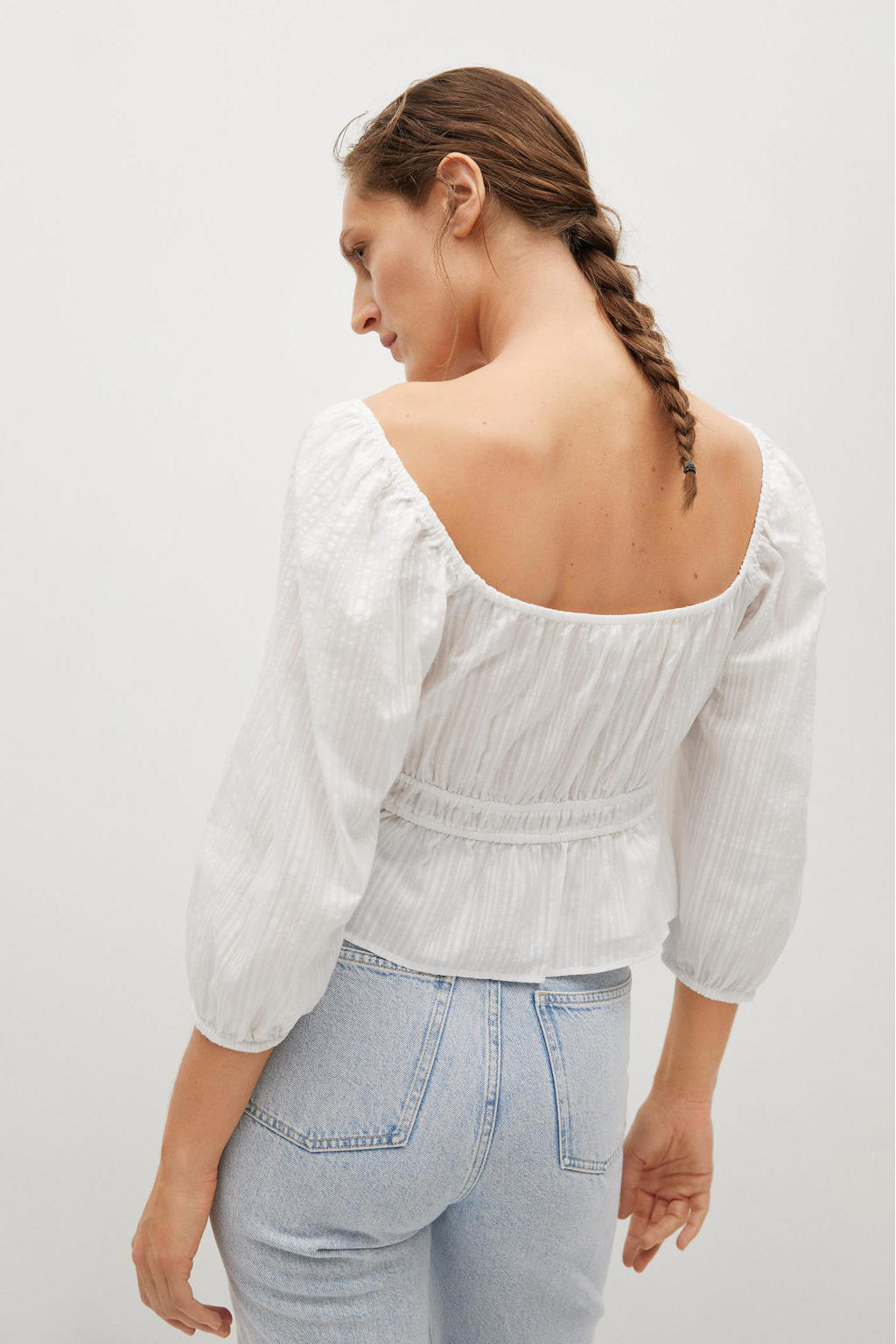 Mango top wit | wehkamp