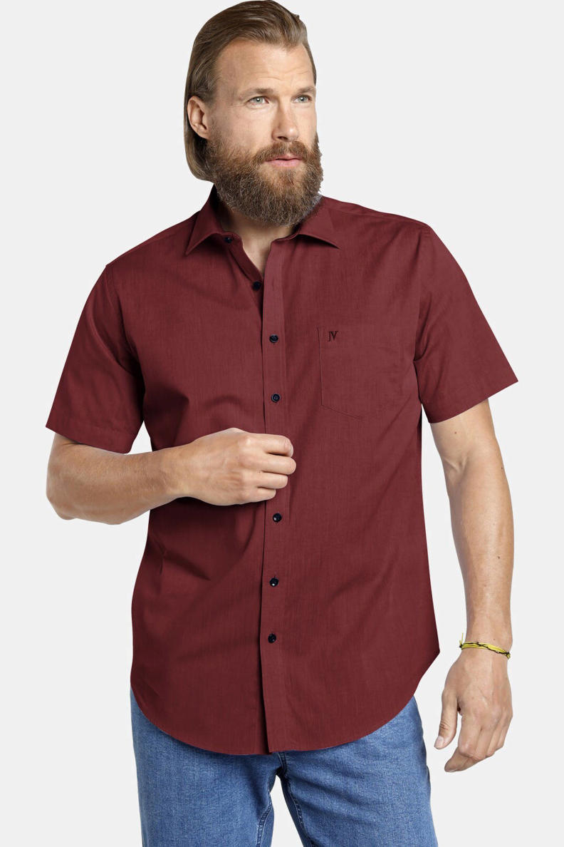 Jan Vanderstorm casual overhemd EVIN Plus Size - (set van 2) | wehkamp