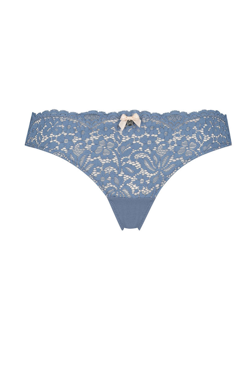 Hunkemöller string Rose blauw | wehkamp