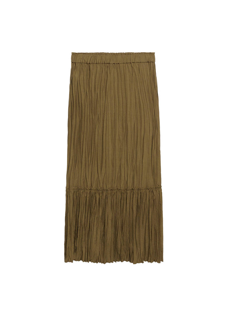 Mango rok donkergroen | wehkamp