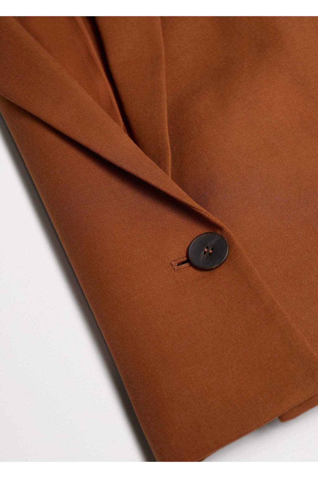 Mango blazer roestbruin | wehkamp