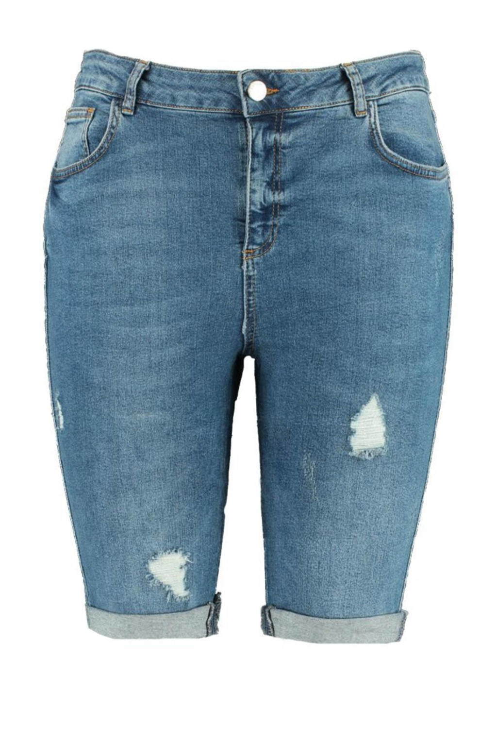 MS Mode jeans short light denim stonewashed | wehkamp