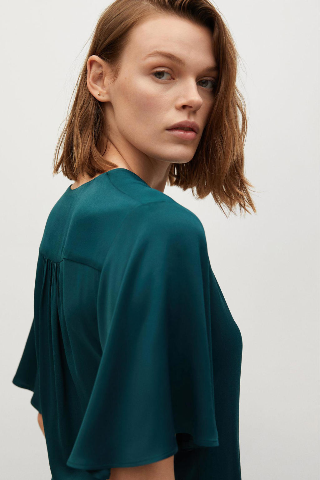 Mango top groen | wehkamp