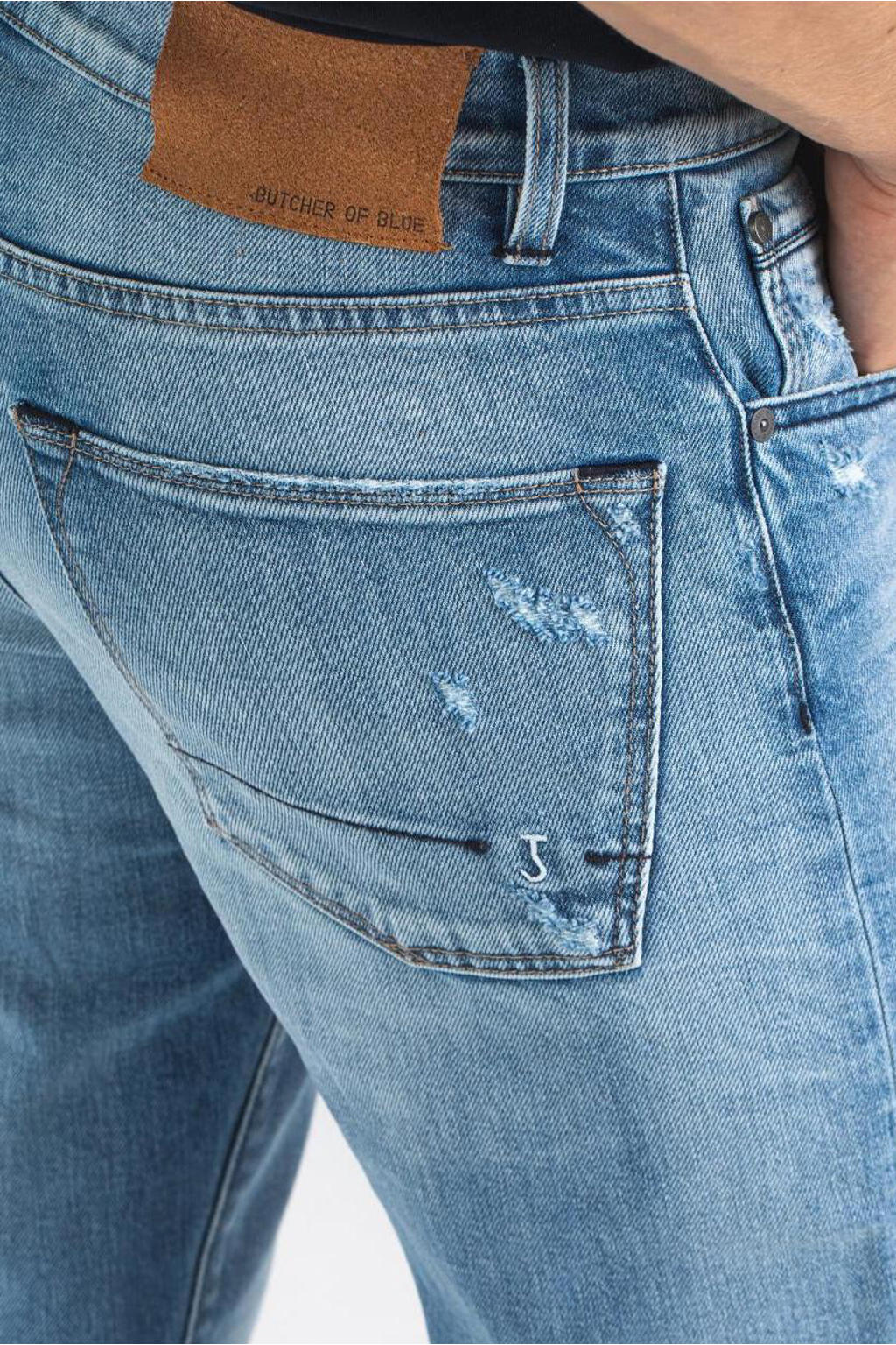 Butcher of Blue slim fit jeans Modesto Slim wash bj9 | wehkamp