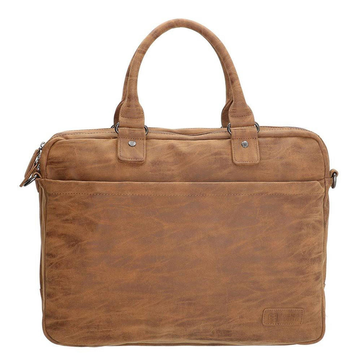 Enrico Benetti 15 inch laptoptas Madrid cognac | wehkamp