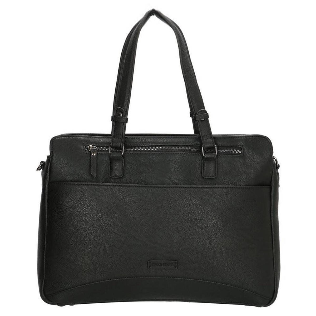 Enrico Benetti 15 inch laptoptas Lily zwart | wehkamp