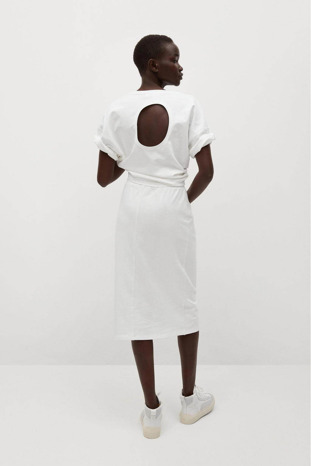 Mango rok wit | wehkamp