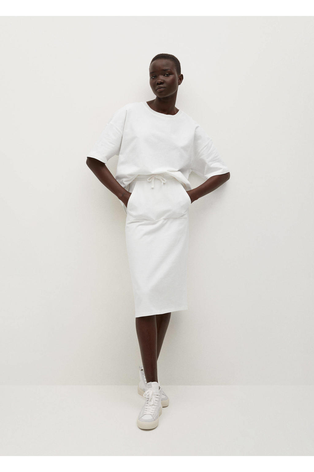 Mango rok wit | wehkamp